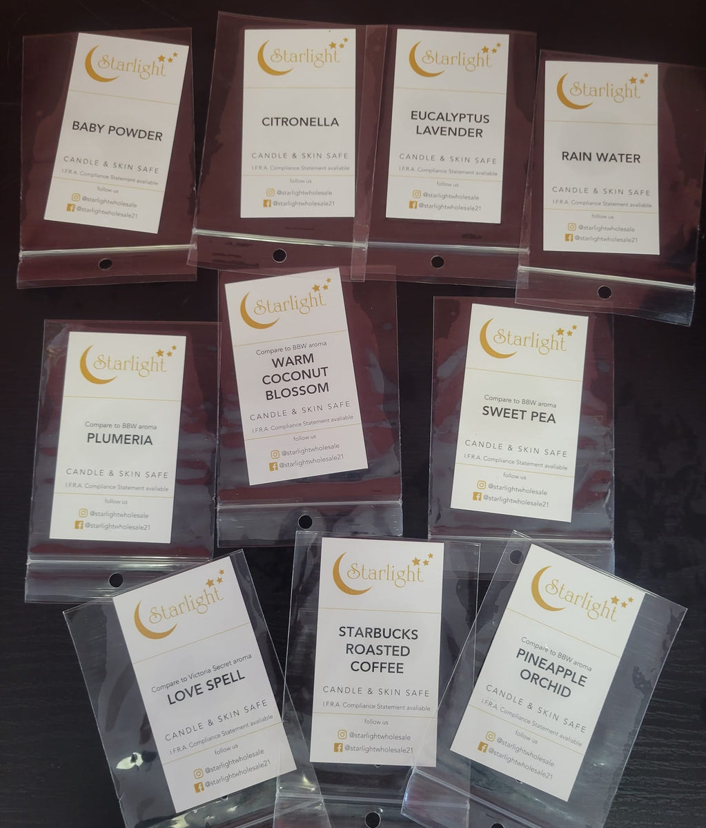 SCENTED FRAGRANCE CARD SAMPLES – Starlight Wholesale